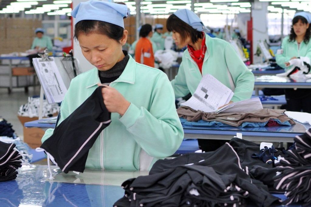 Outdoor clothing suppliers store