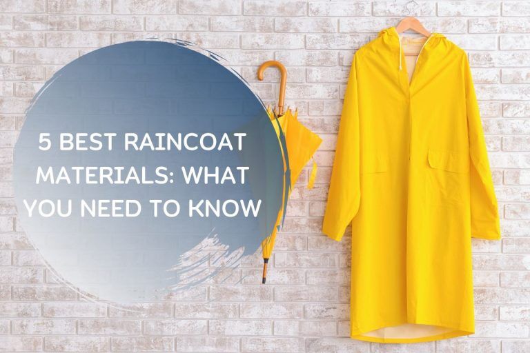 5 Best Raincoat Materials: What You Need to Know - Wearce